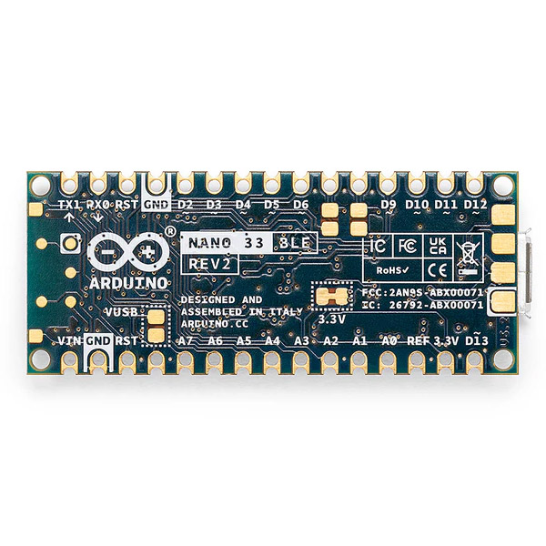 Arduino Nano 33 Ble Rev2 Ram Electronics Website